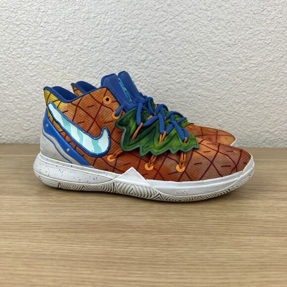 Nike | Shoes | Nike Spongebob Squarepants X Kyrie 5 Pineapple House Sz 6y Wmn 75 | Poshmark